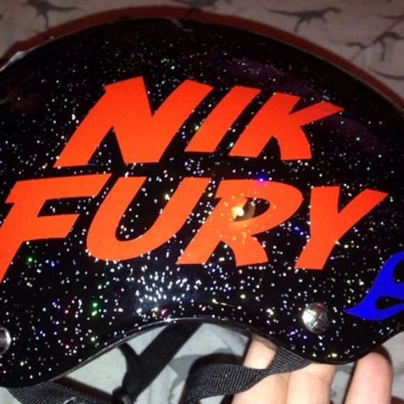 TL Kelly graphics | Other | Custom Vinyl Helmet Decal Bespoke Design ...